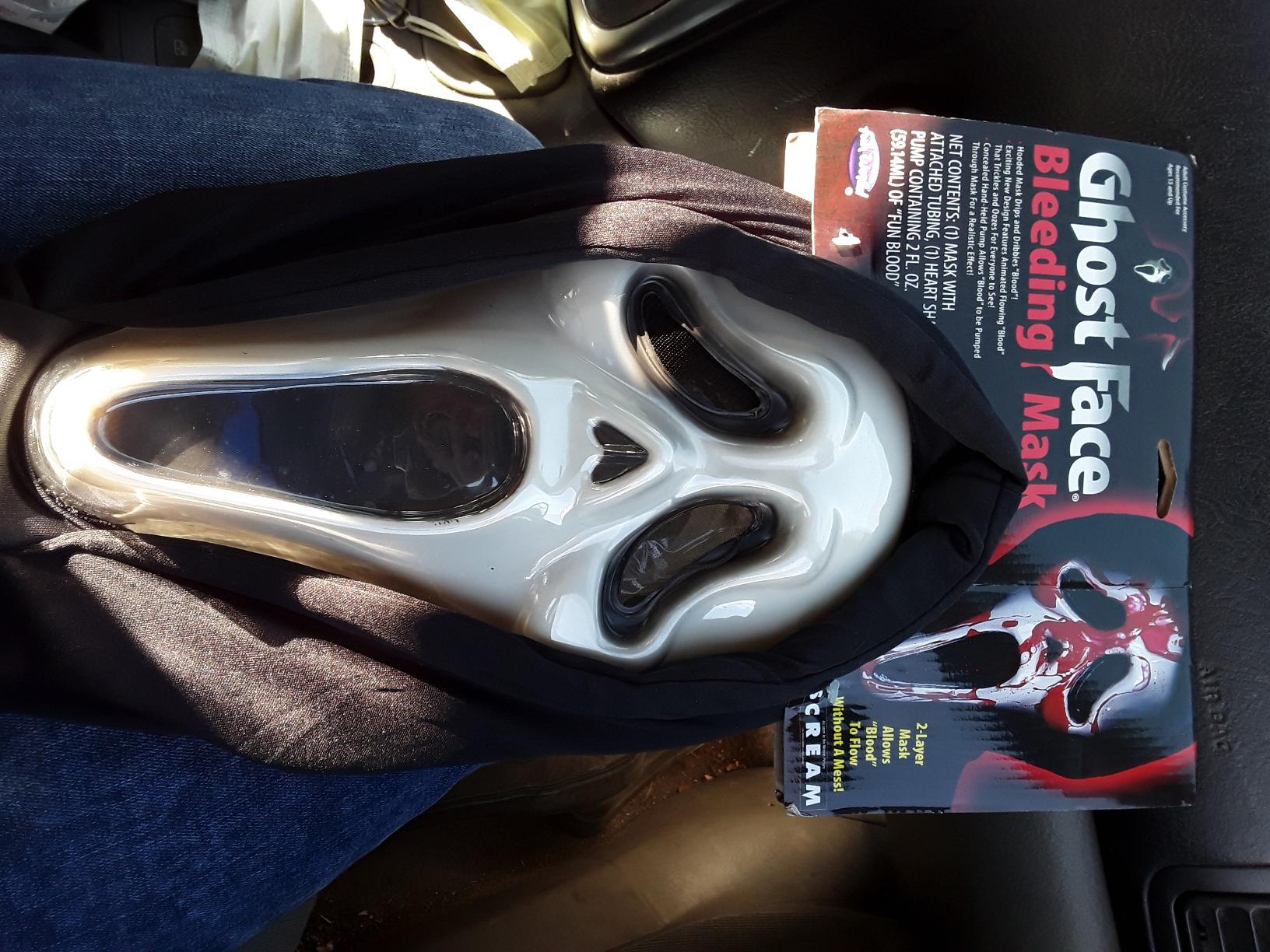 $5/mo - Finance Ghost Face Bleeding Adult Mask | Buy Now, Pay Later