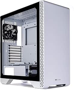 Amazon.com: Thermaltake S300 Tempered Glass Snow Edition ATX Mid-Tower ...