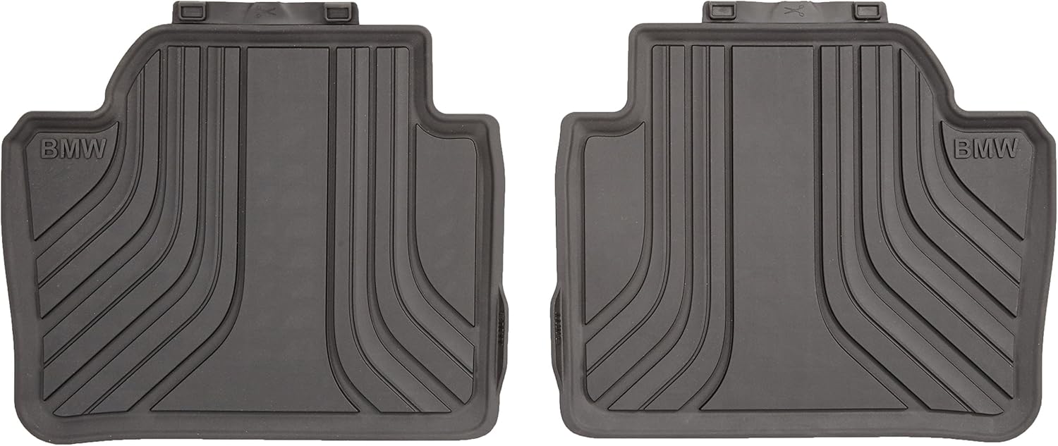 Amazon.fr : BMW Accesorios 51472219802 Tapis de sol arrière Caoutchouc Noir