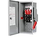 Siemens HF322N 60-Amp 3 Pole 240-volt 4 Wire Fused Heavy Duty Safety ...