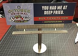 Amazon.com : Desk Top Billboard Sign - mini 10.25" metal billboard ...