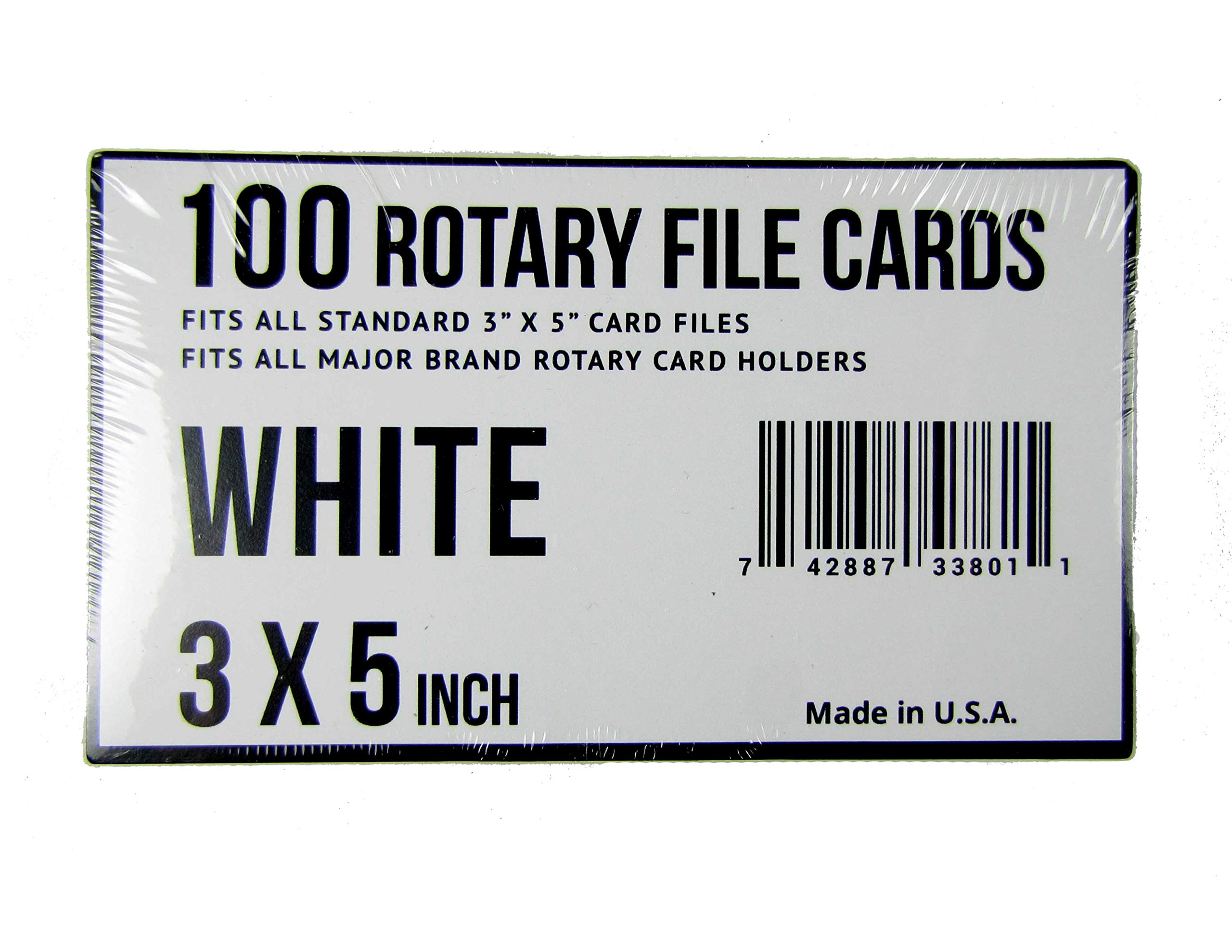 Rotary File Cards