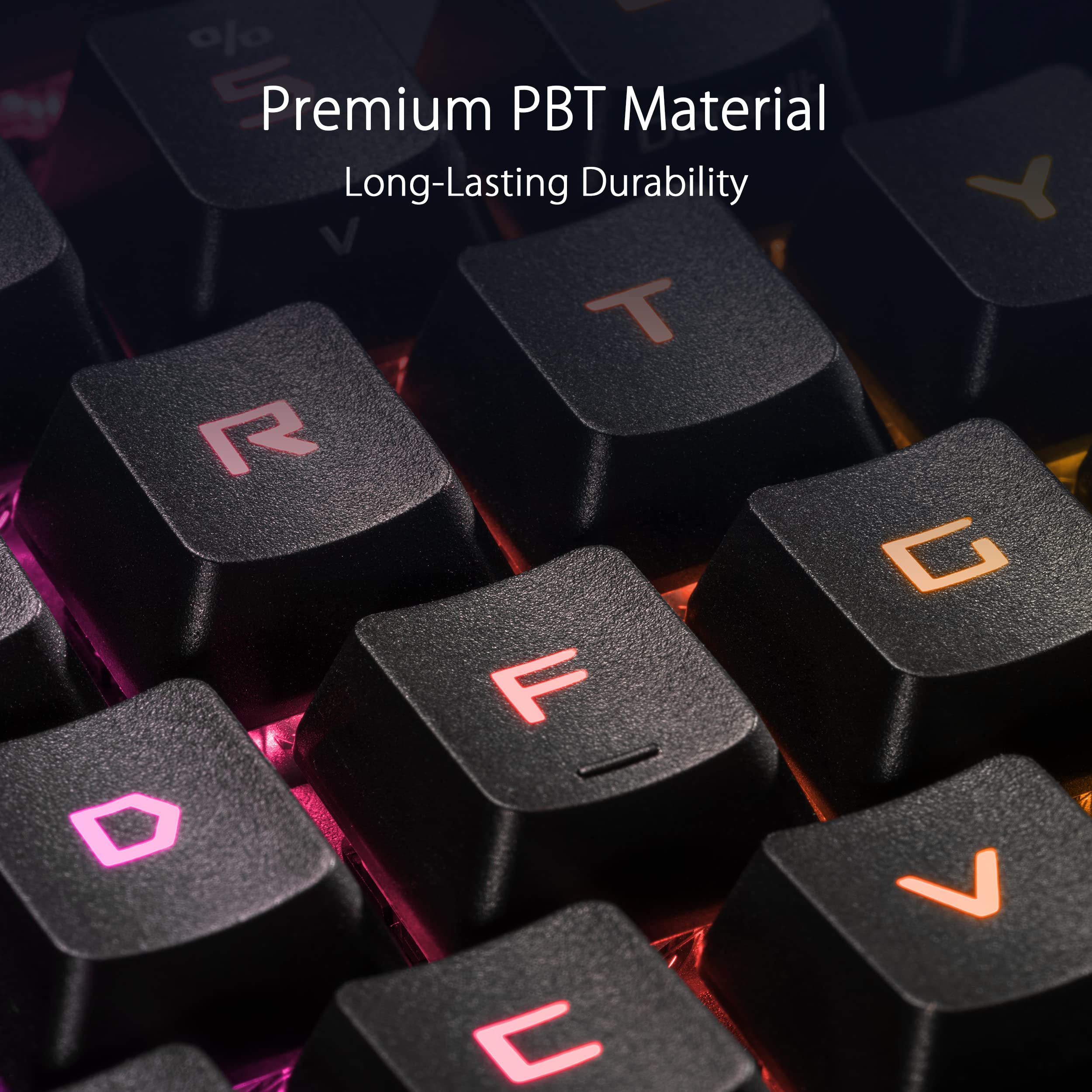 Mua ROG RX PBT Keycap Set, Premium, Durable PBT Material Keycaps with ...