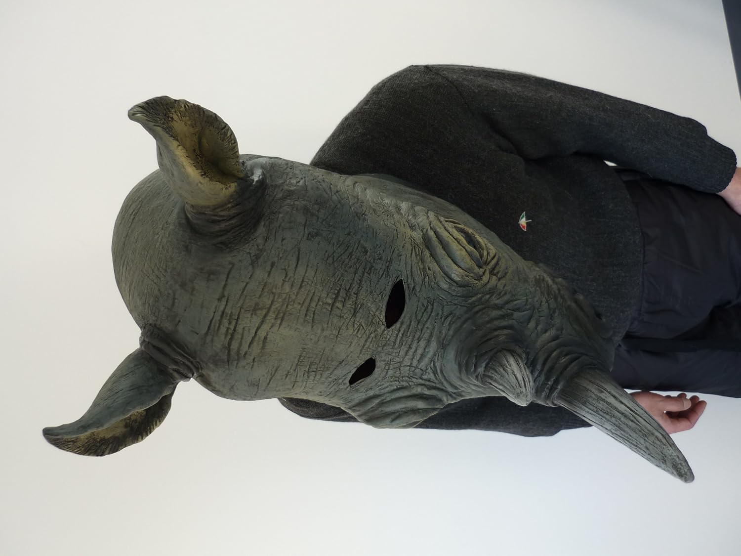 NEW!! Rhinoceros Animal mask rhino rubber Full Face mask Cosplay ...