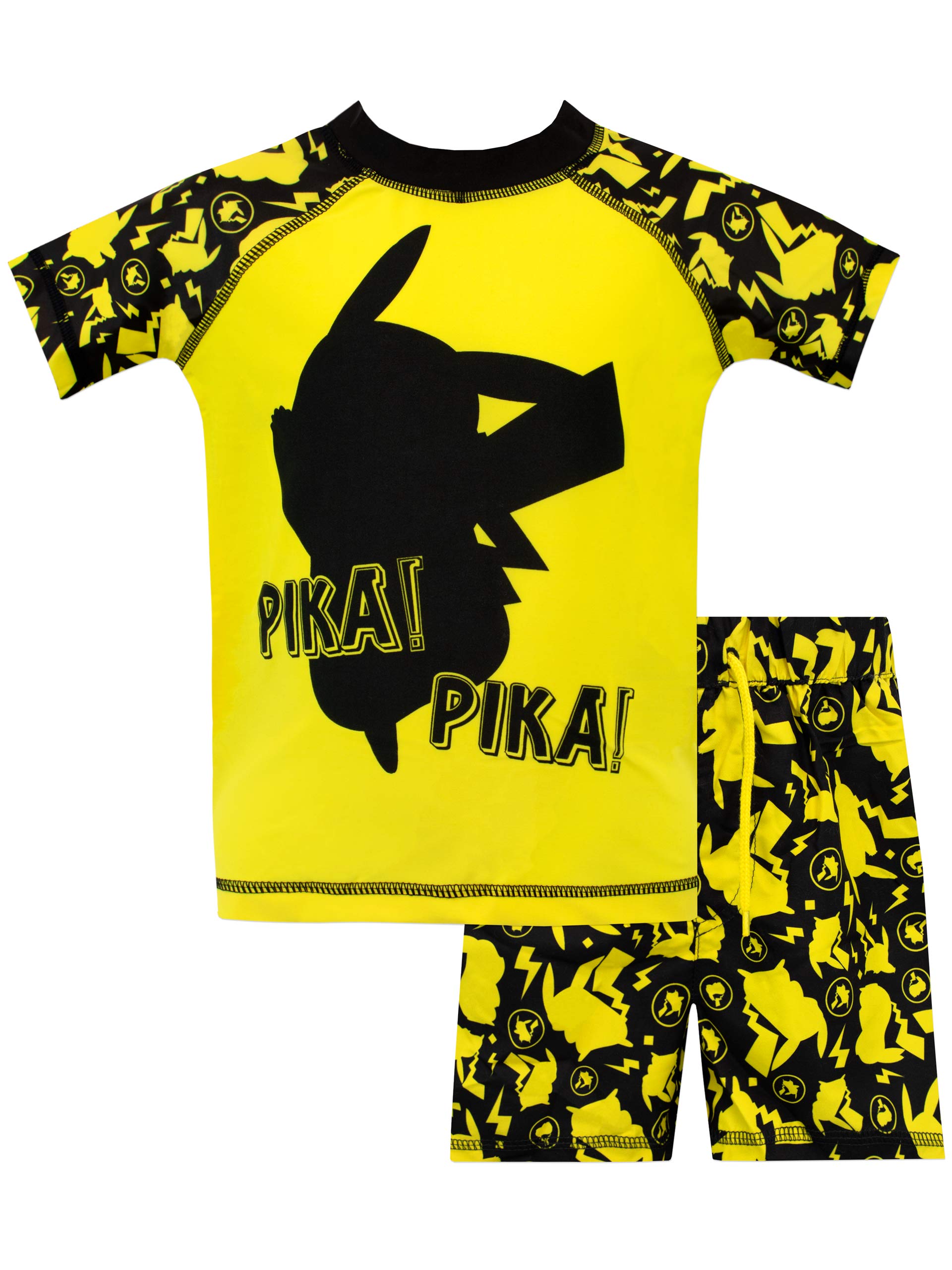 Pokemon Bathing Suit | Two Piece Boys Swim Sets | Pikachu Boys Swimwear ...