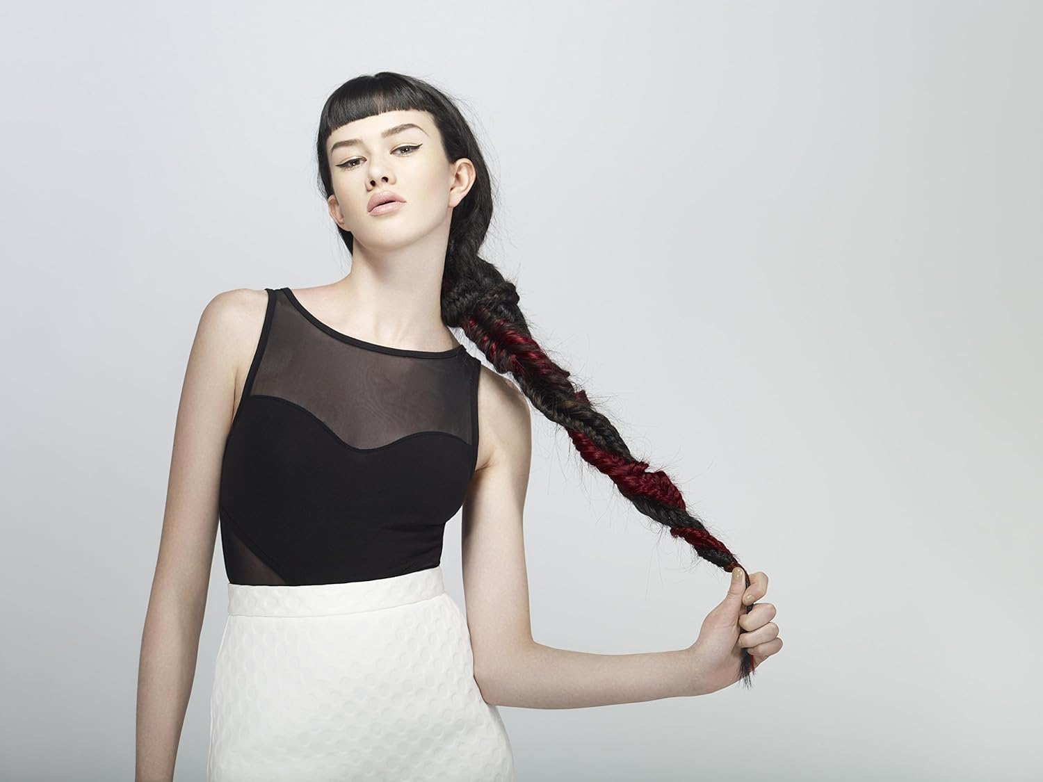 Human Hair Addition Silky Straight 24″ Colour 1 – Jet Black (Versatile ...