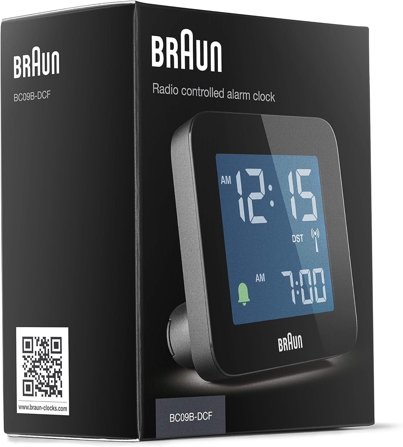 Braun Digital Radio Controlled Analogue Alarm Clock For Central ...