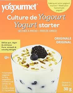 Yogourmet Original Yogurt Starter, 12 Count, 0.36 Kilogram: Amazon.ca ...