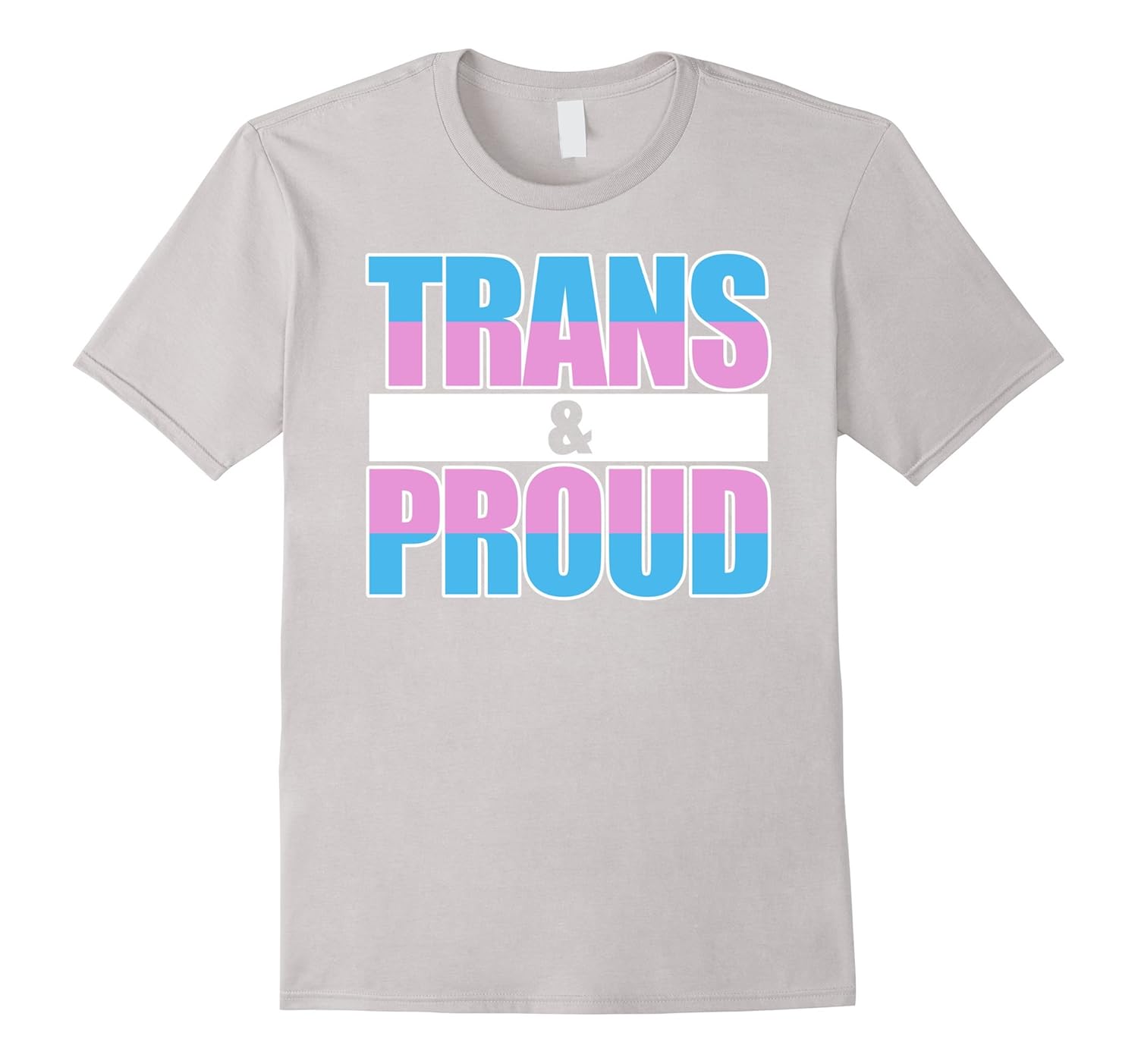 Trans And Proud LGBT Pride Transgender Flag Gift T Shirt-CD – Canditee