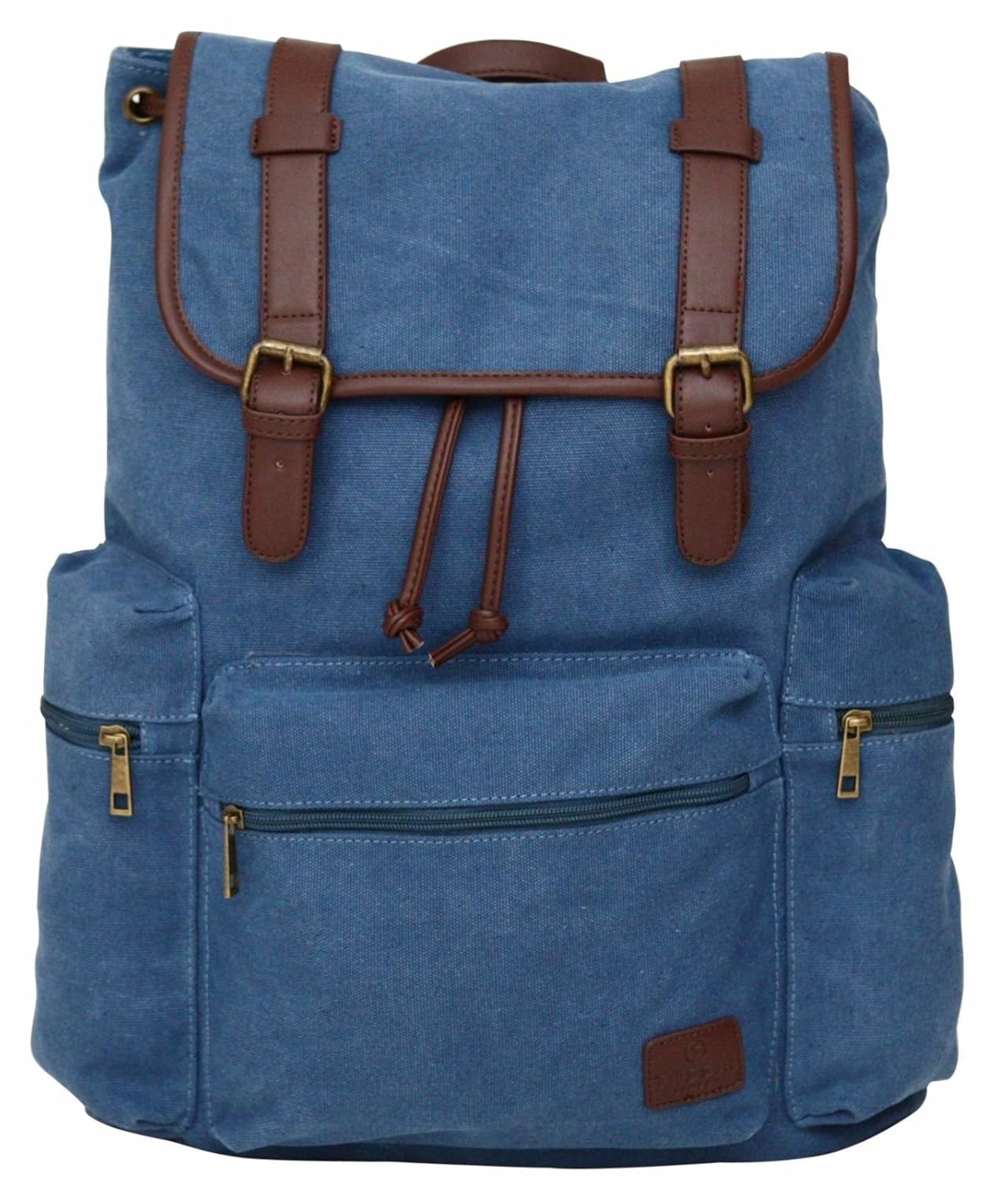 Unisex Rucksack aus Canvas im Retro-Design - Wanderrucksack: Amazon.de ...
