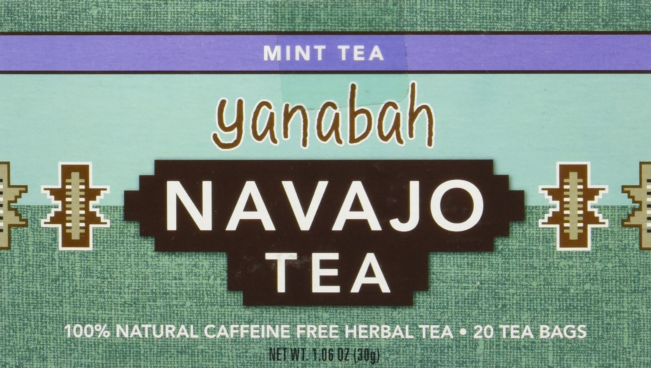 Amazon.com : Yanabah Navajo Caffeine Free Herbal Tea, 20 Tea Bags ...