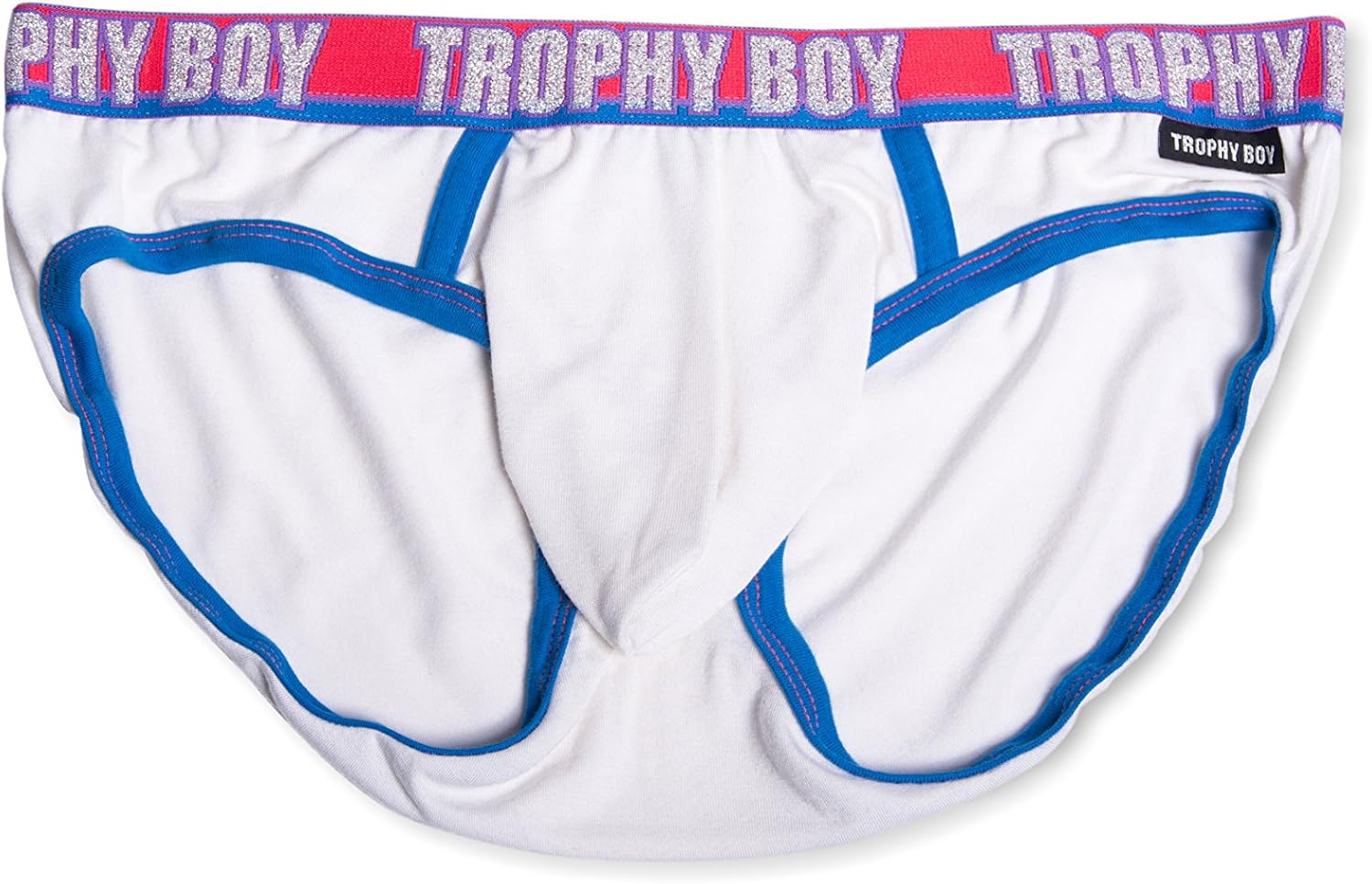 Amazon.com: Andrew Christian Men's Trophy Boy Brief W/Show It, White ...