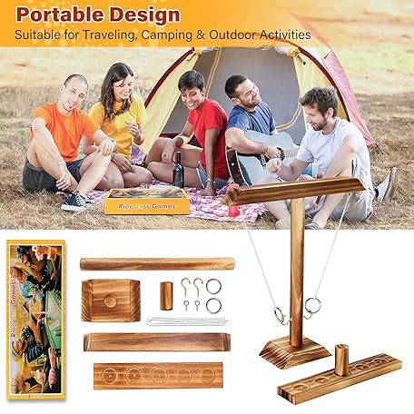 Mua Gocheer Loop Toss Outdoor Games for Adult Party Games, Portable ...