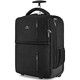 Amazon.com | GOTECH Rolling Backpack,Waterproof Backpack with Wheels ...