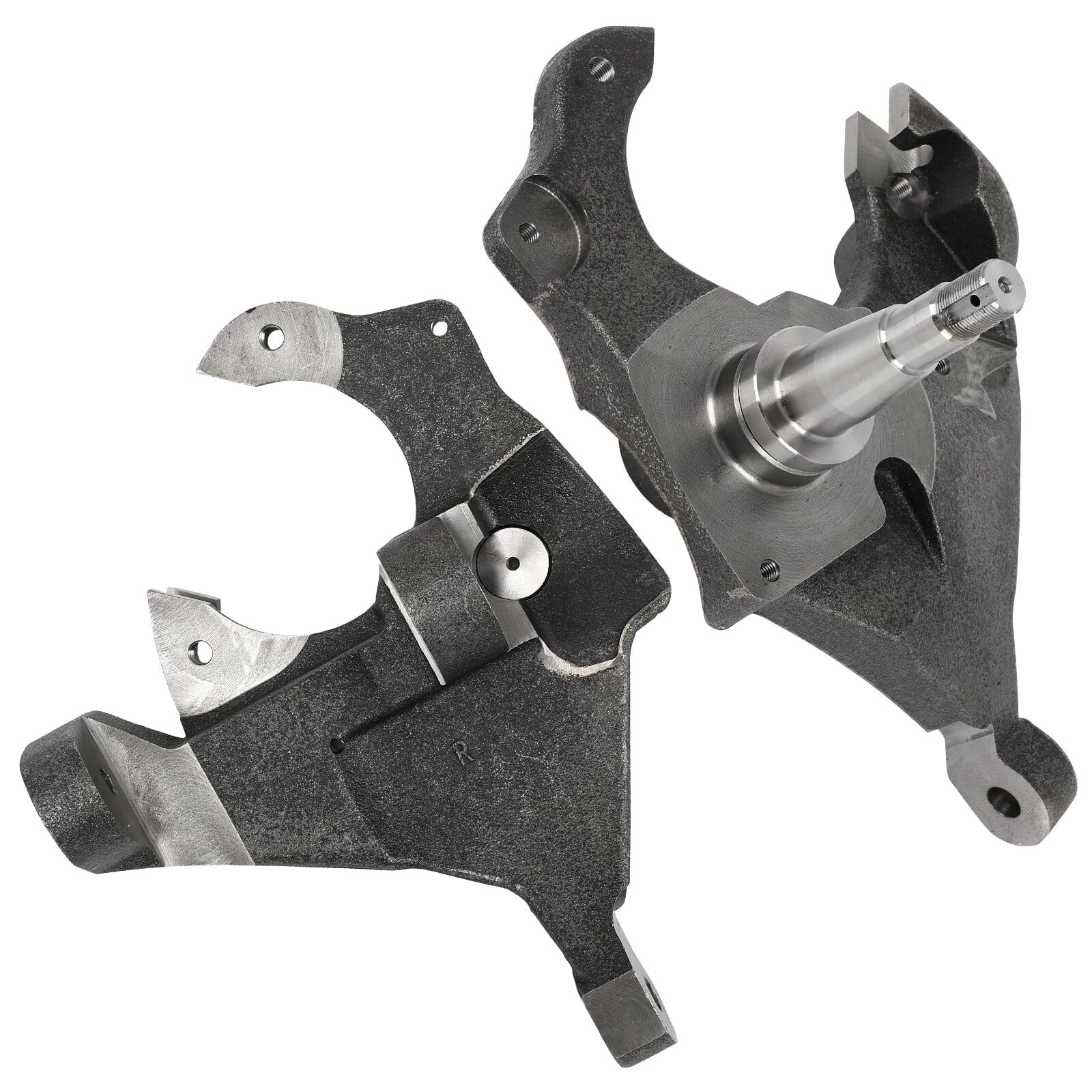 OCPTY Front Steering Knuckle and Hub Assembly 4"inch Lift Spindles for ...