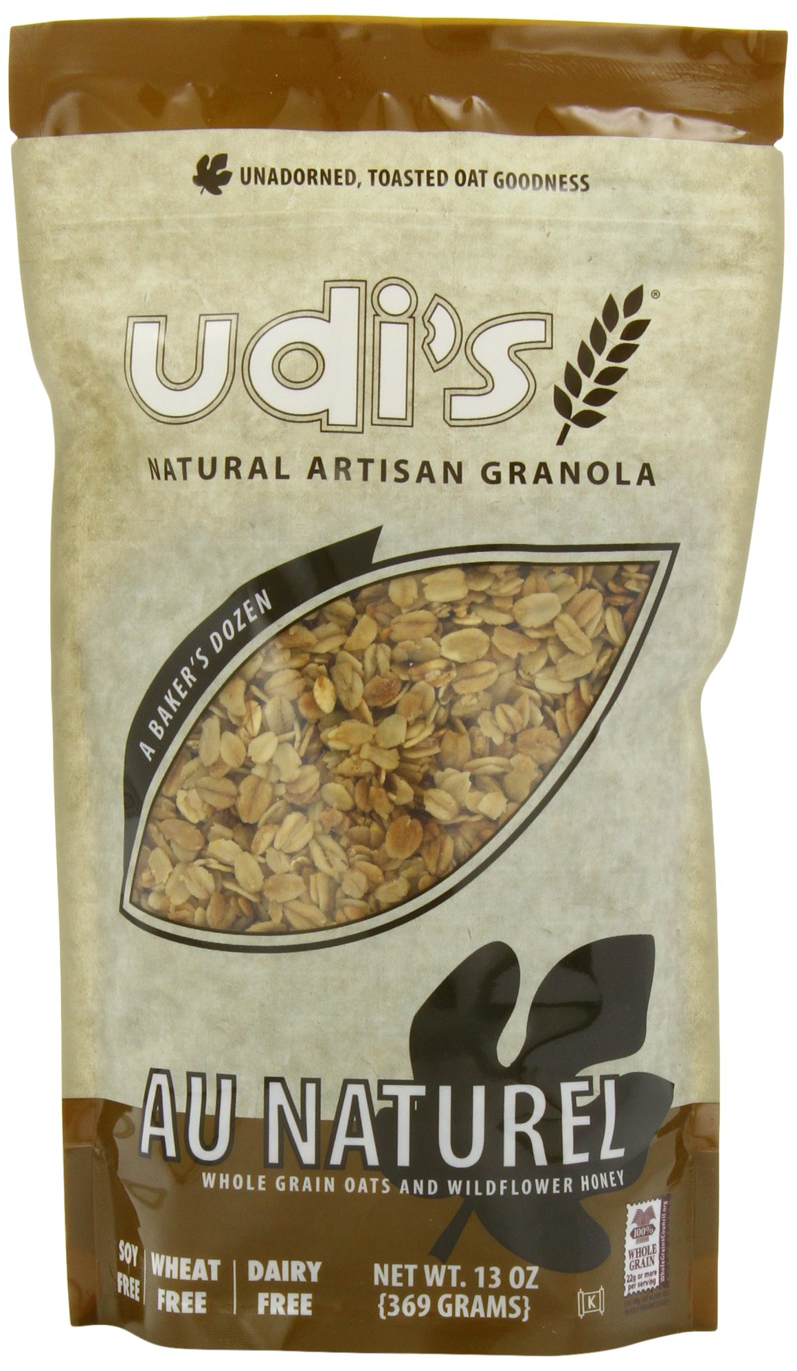 Amazon.com: Udi's Natural Original Granola, 13-Ounce Bags (Pack of 6 ...