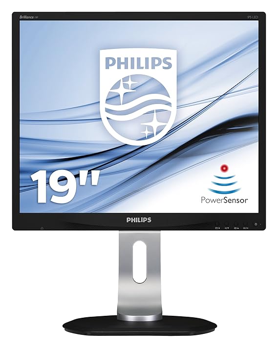 Philips 19P4QYEB 19-Inch LED Backlight LCD Monitor (1000:1, 250 cd/m ...