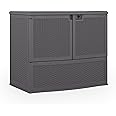 Amazon.com: Suncast Backyard Oasis Vertical Deck Box, 195-Gallon Patio ...
