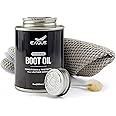 Amazon.com: Eagle Leather Boot Oil for Work Boots, Cowboy Boots ...
