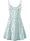 Tanst Sky Womens Sleeveless Adjustable Strappy Sundress Summer Beach ...