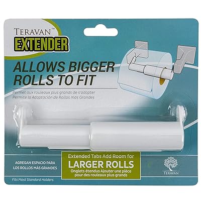 Buy Teravan Standard Extender for Extra Large Toilet Paper Rolls ...