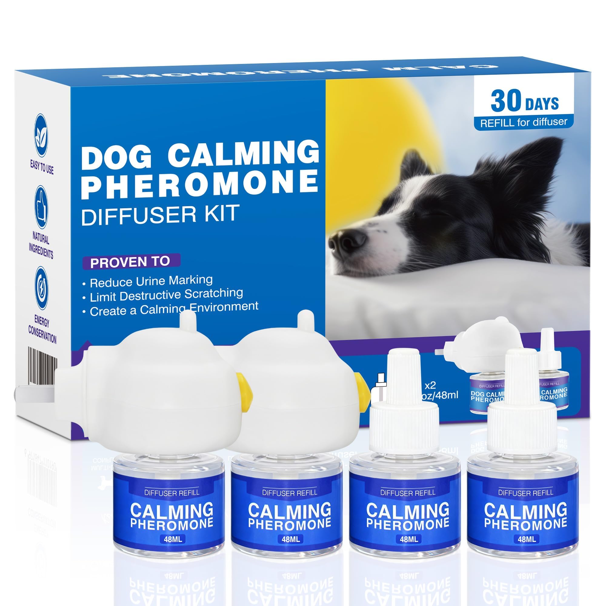AYPEND Dog Pheromones Calming Diffuser with DAP | Anxiety Relief for ...