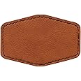 Amazon.com: Hexagon Laserable Leatherette Patch with Adhesive, Hex ...
