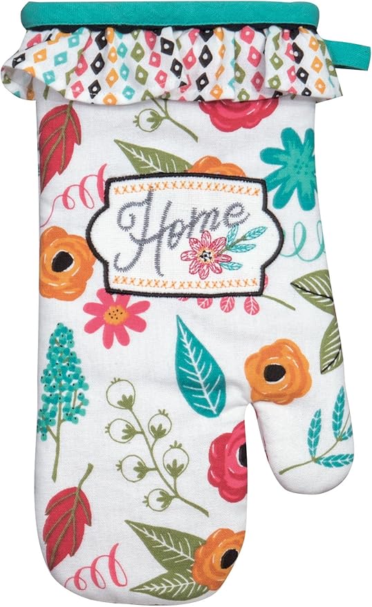 Amazon.com: Kay Dee Designs R3935 Home Comfort Embroidered Oven Mitt ...