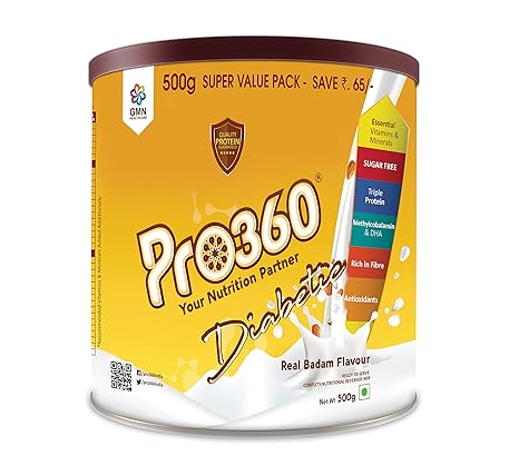 Buy Pro360 Diabetic Protein Powder Nutrition Health Drink Supplement ...