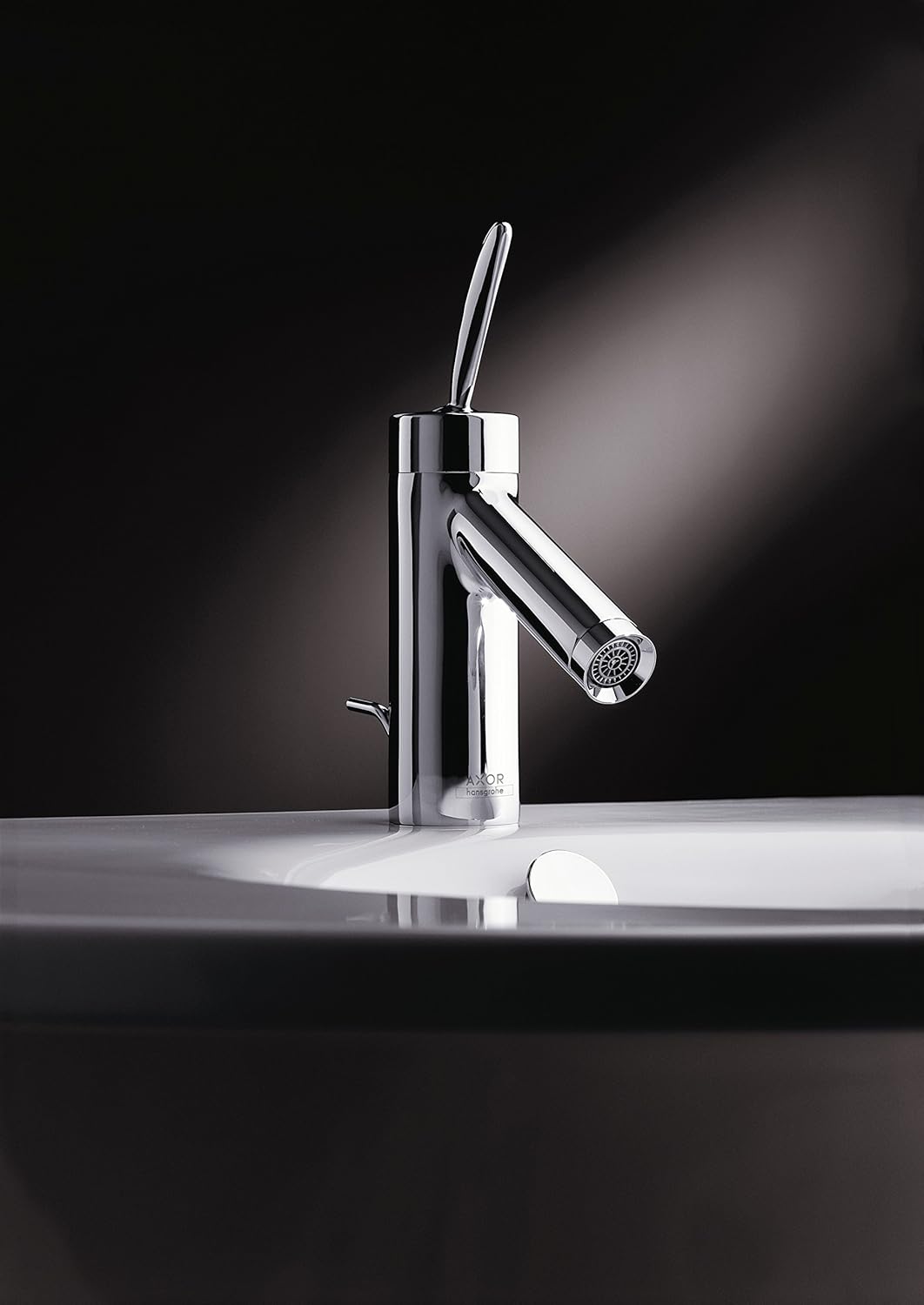 Hansgrohe Axor Starck 185 10010000 Sink Fitting Chrome with Drainage ...