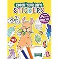 Color Your Own Stickers: 500 Stickers to Design, Color, and Customize ...