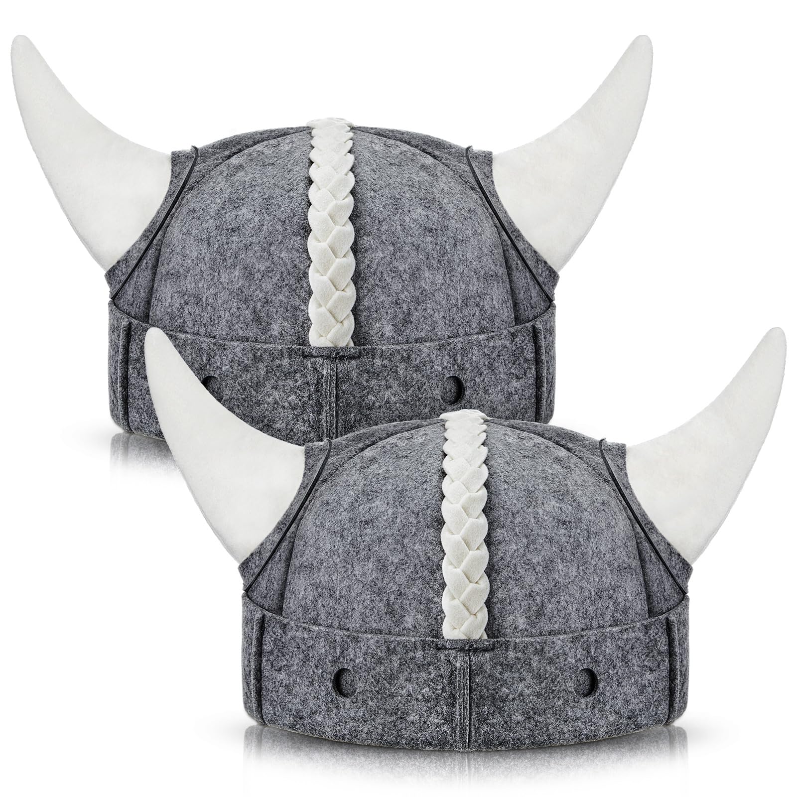 JaGely 2 Pcs Sauna Hat Viking Russian Banya Wool Sauna Cap for Women ...