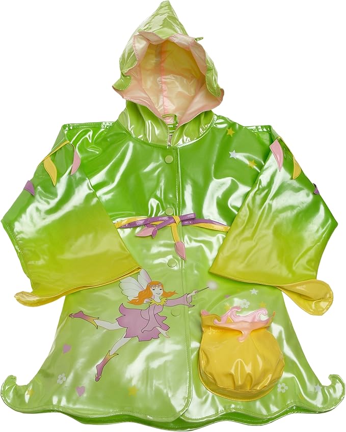 Amazon.com: Kidorable Little Girls' Fairy Raincoat: Clothing
