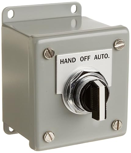 Siemens 52C156A Heavy Duty Selector Switch Control Station, 3 Positions ...