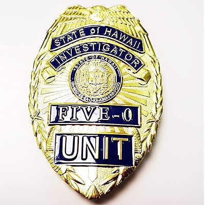 Hawaii Five-O Replica Investigator Pin Badge - Jack Chile | Ubuy