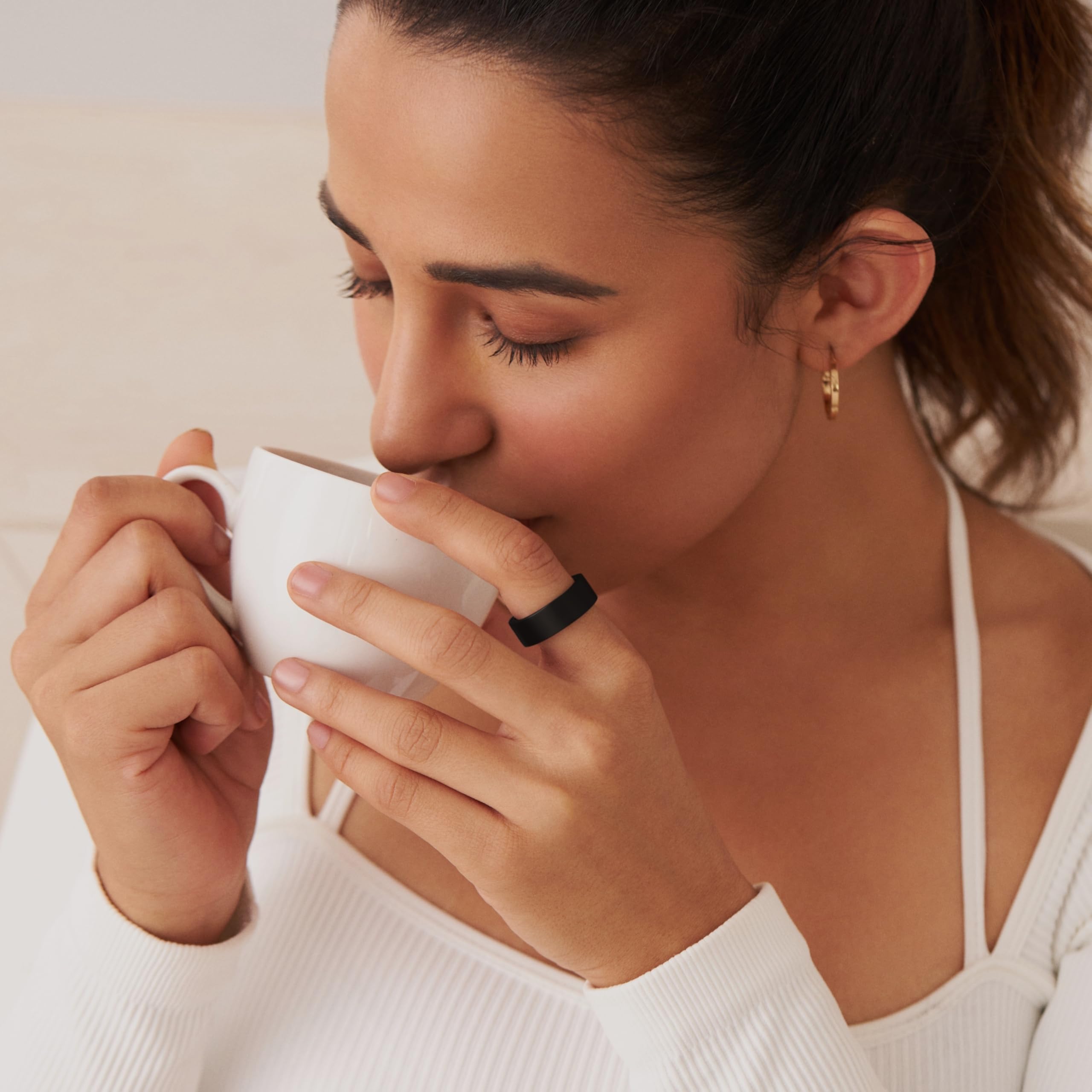 Ultrahuman Ring AIR-Smart Ring Health Tracker, Size First Sizing Kit ...