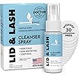 Amazon.com: Essentially Based Eyelid Cleanser Kit - 2 oz Eyelids and ...