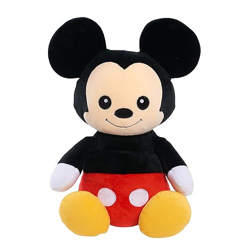 Disney Classics 14-Inch Mickey Mouse, Comfort Weighted Plush Animals ...