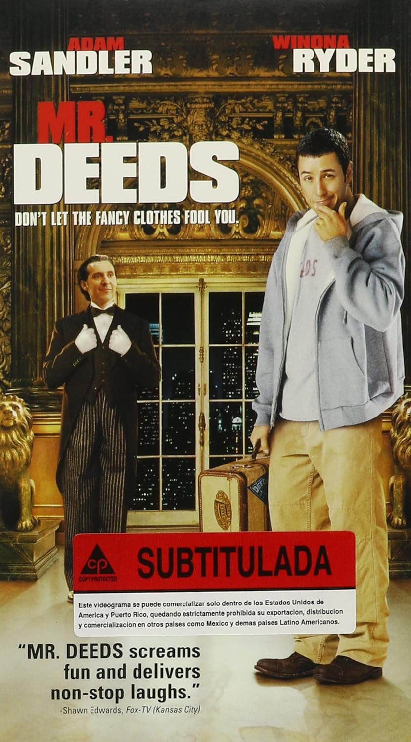 Mr Deeds [VHS]: Amazon.co.uk: Video