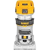 DEWALT DWP611PK 1.25 HP Max Torque Variable Speed Compact Router Combo ...