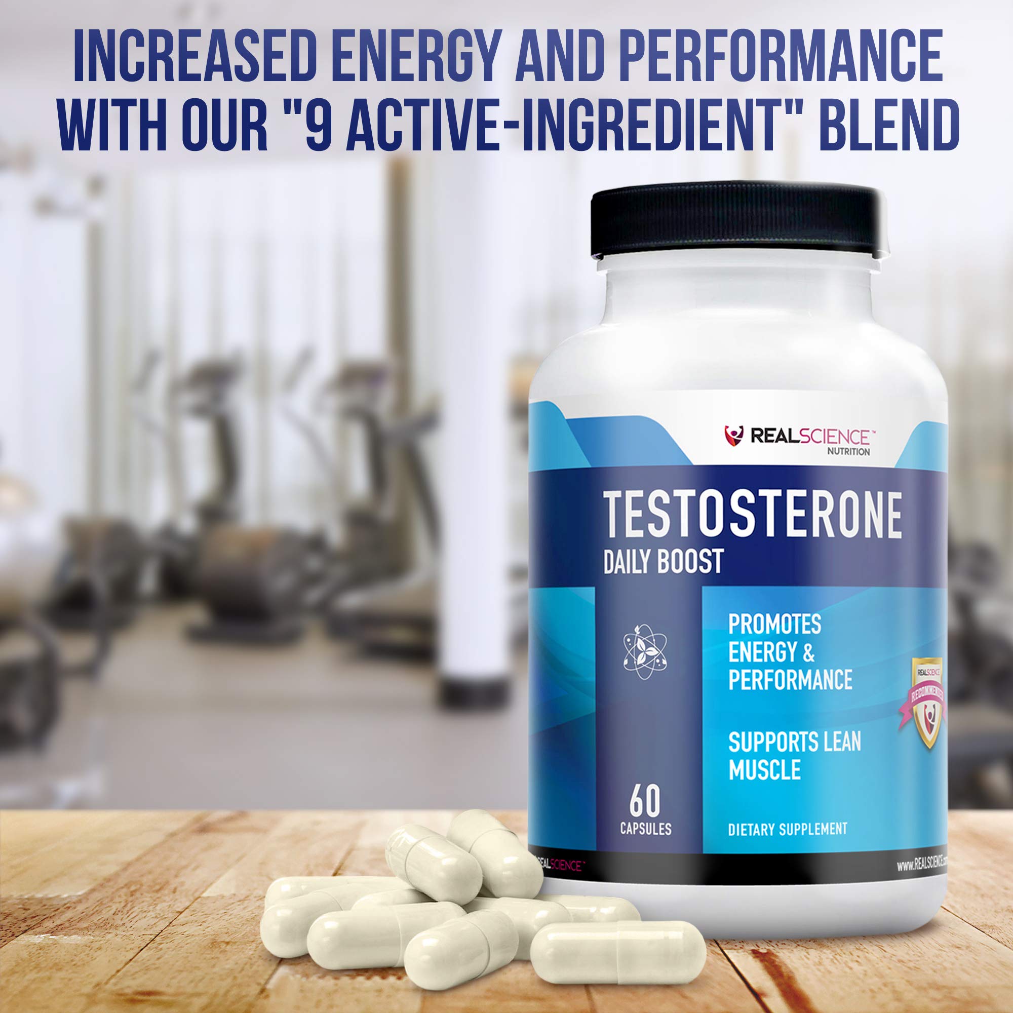 Mua Real Science Nutrition Daily Boost Free Testosterone Booster for ...