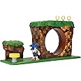 Amazon.com: Sonic The Hedgehog Green Hill Zone Playset with 2.5" Sonic ...