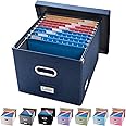 Amazon.com: Prandom File Organizer Box - Set of 1 Collapsible ...