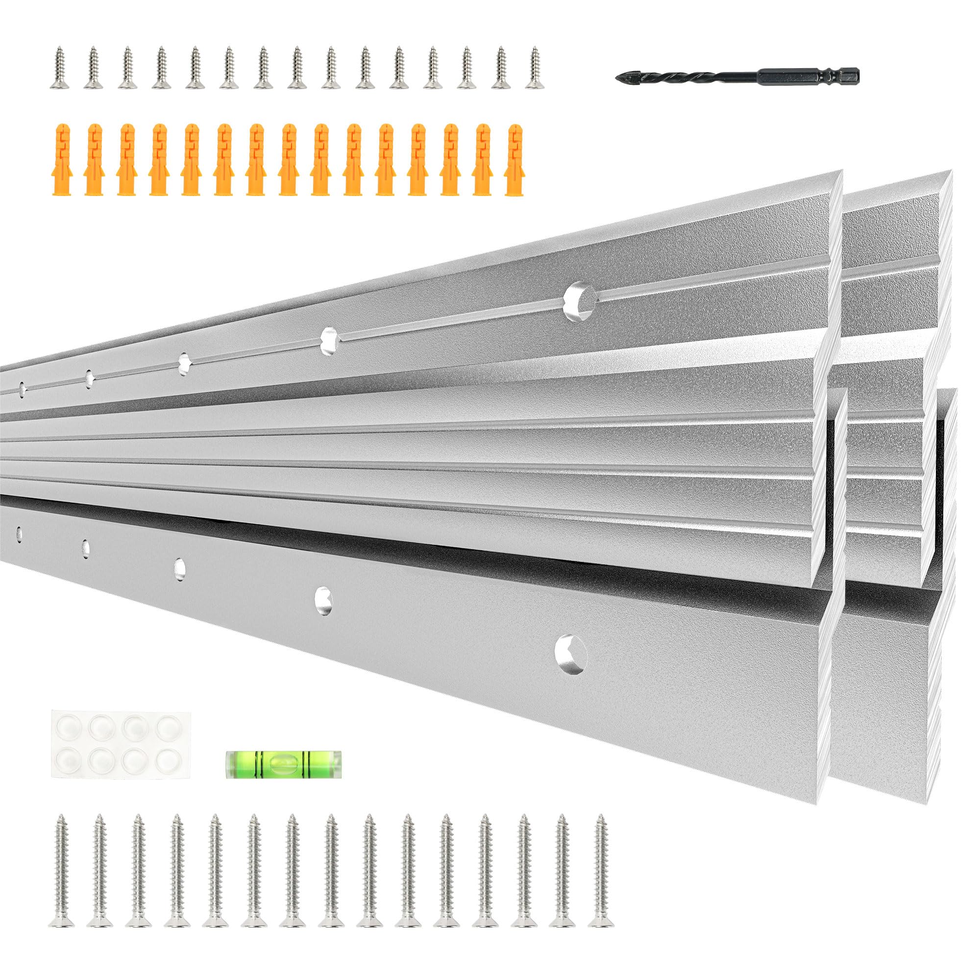 Ezeefonk 2 Pairs French Cleat Hanger 30 Inch Mirror Wall Mount Picture ...