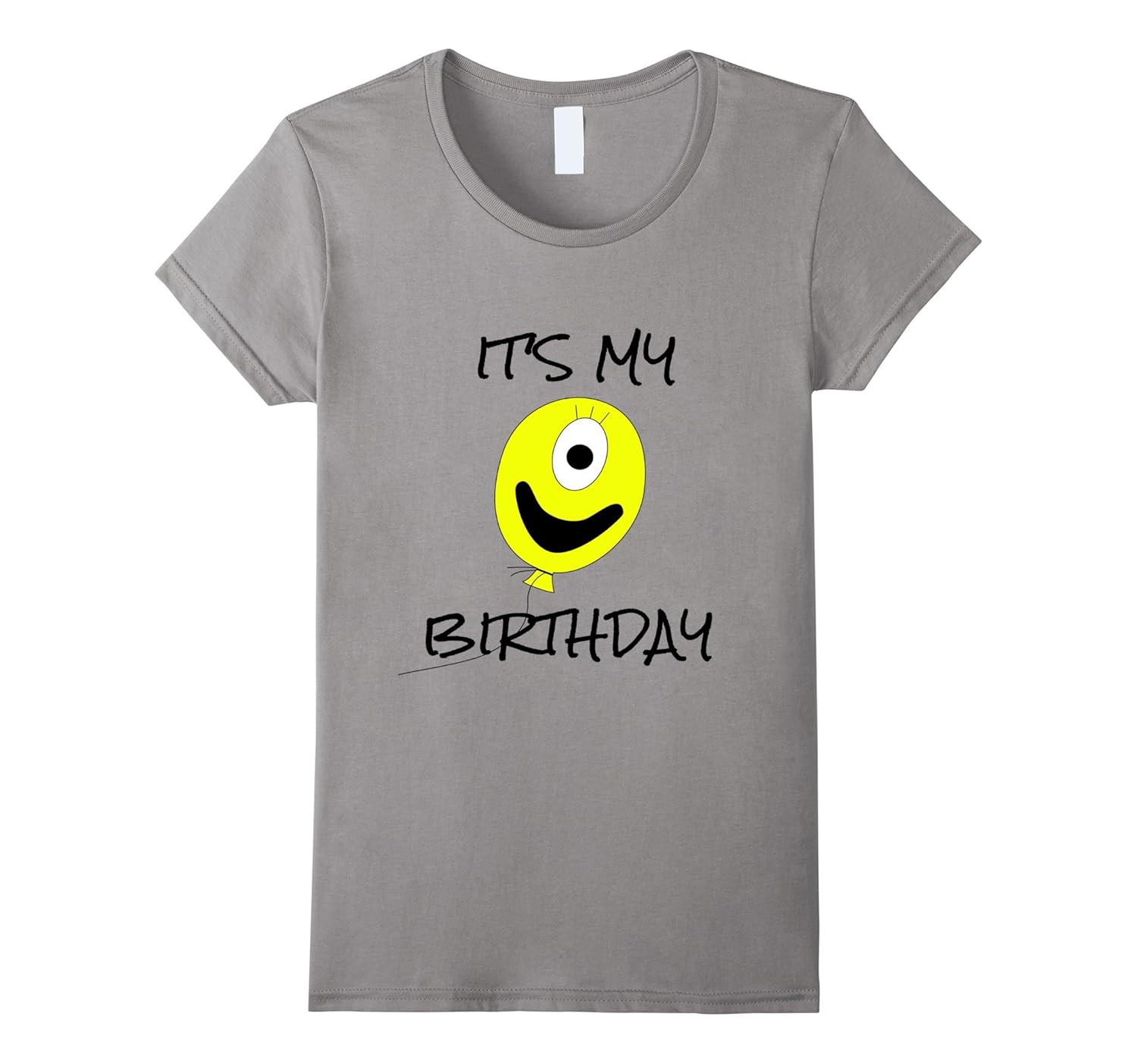 It’s My Birthday Funny One Eye Cyclops Balloon Emoji T-Shirt-4LVS ...