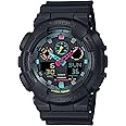 Amazon.com: G-Shock Casio GA-100 Series Analog-Digital Multi-Color ...