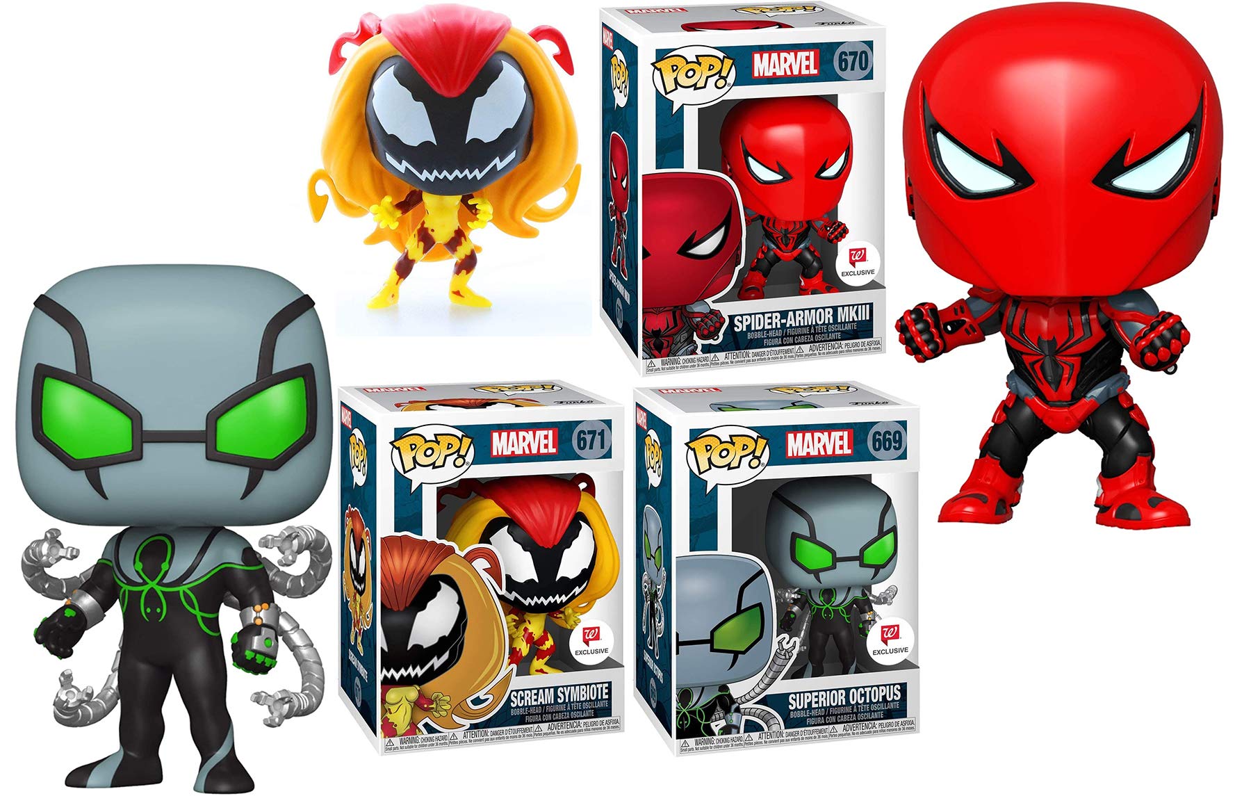 Mua MKIII Spider-Man Marvel Pop! Heroes Exclusive Figures Bundled with ...