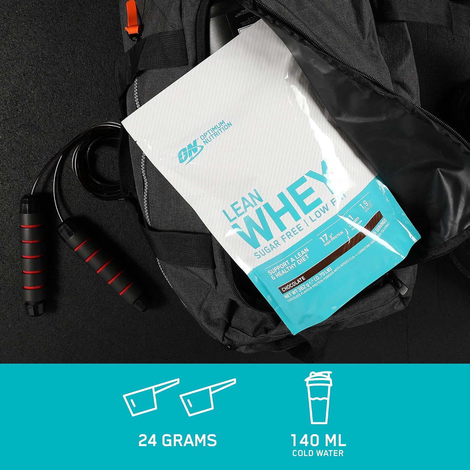 Optimum Nutrition Lean Whey Protein Powder, Low Fat, Sugar Free Lean ...