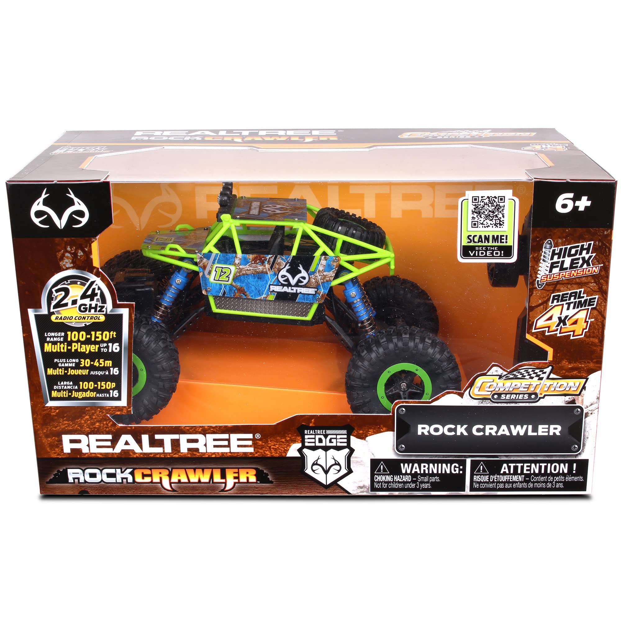 Mua NKOK Realtree: 1:16 Scale RC: Rock Crawler - Edge Camo Green - 2.4 ...