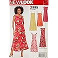 Amazon.com: New Look Sewing Pattern 6347 Misses Dresses, Size A (10-12 ...